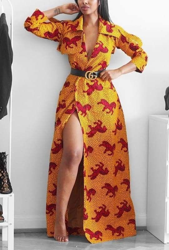 Dashiki Africa Clothing for Women. Dashiki Long Dress. Women's Clothin ...